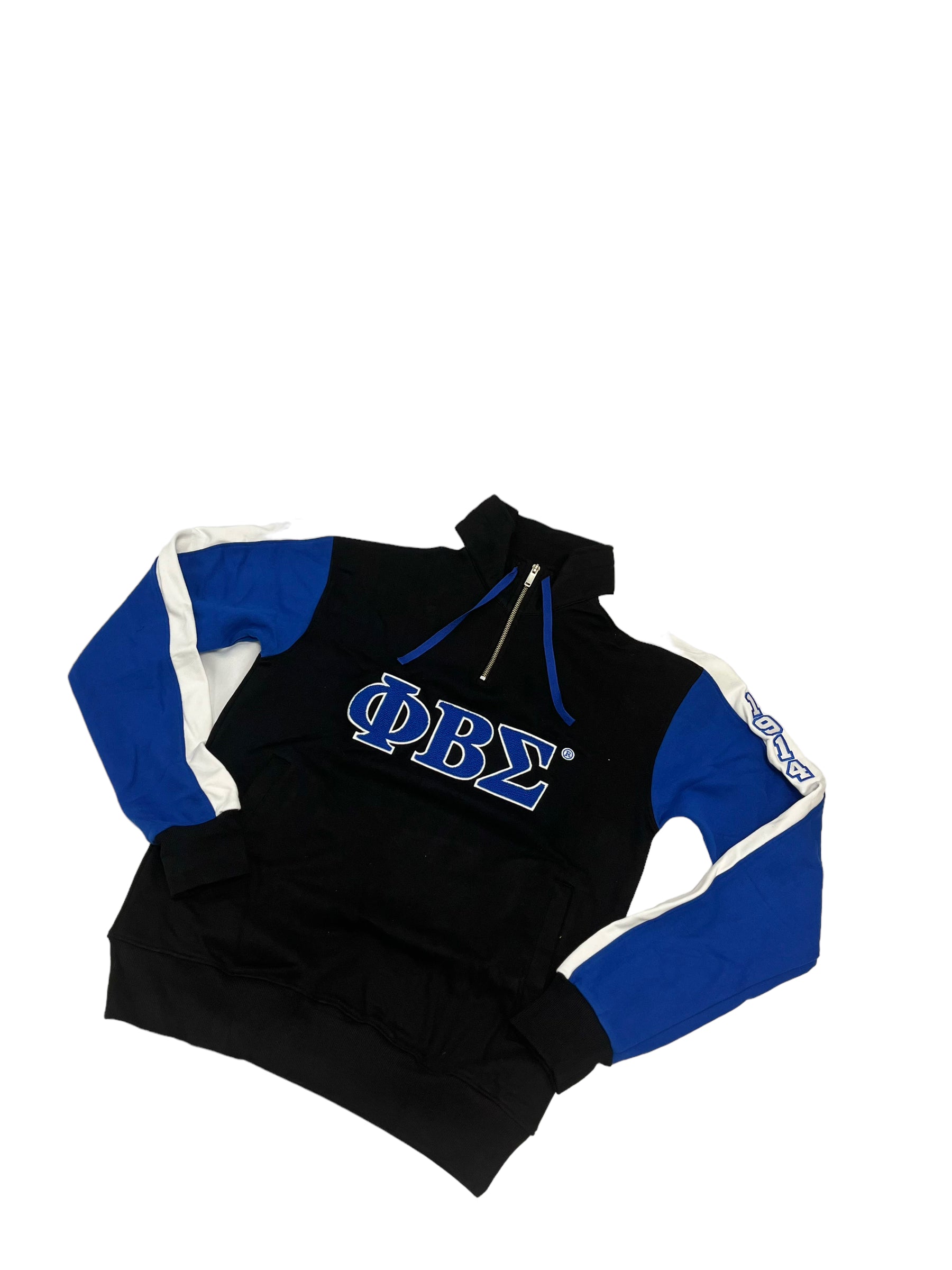 Phi Beta Sigma Quarter-Zip Jacket - Black – JLS Presents